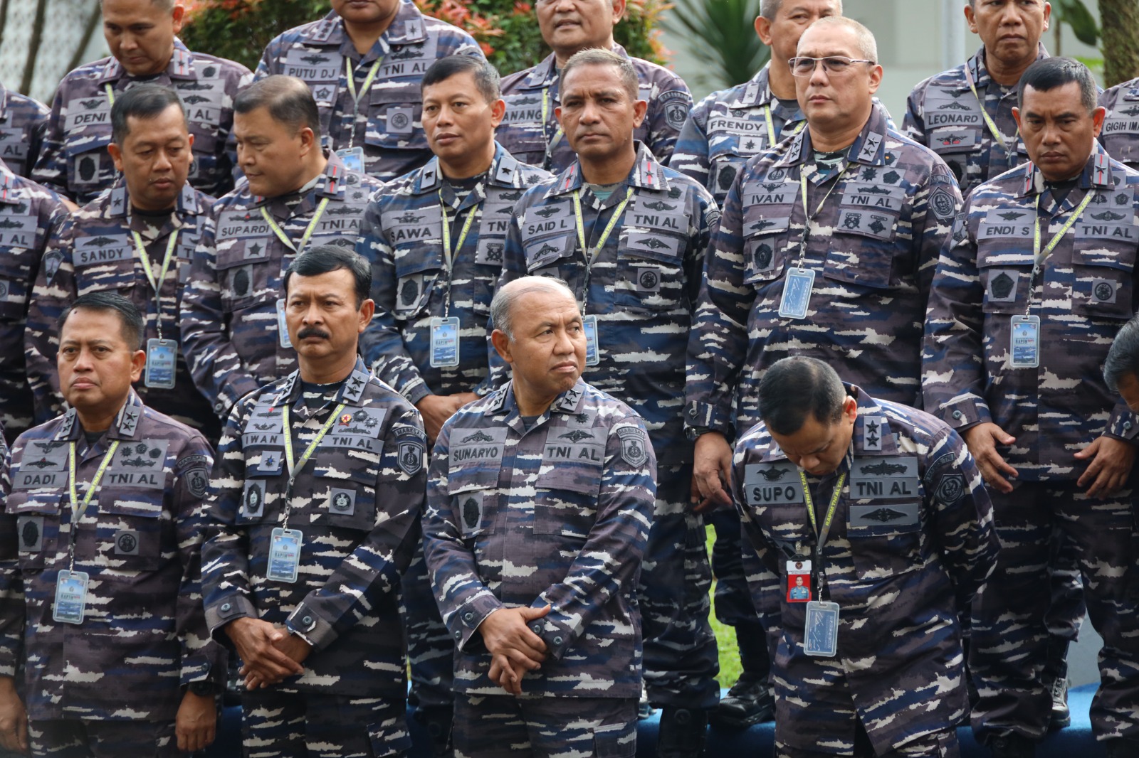 DANLANTAMAL IX MENGHADIRI RAPIM TNI ANGKATAN LAUT TAHUN 2023 DI MABESAL ...