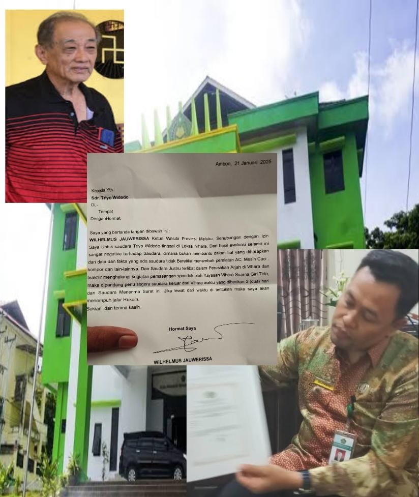 Pelarangan Umat Buddha Ibadah Oleh Ketua Walubi Maluku. Sujianto Kami Sudah Laporkan Ke Atasan ...